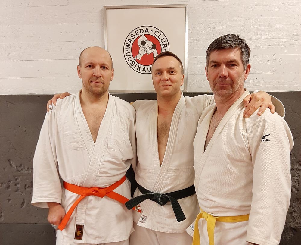 Jevgeni Aniskoville oranssi vyö - Waseda-Club
